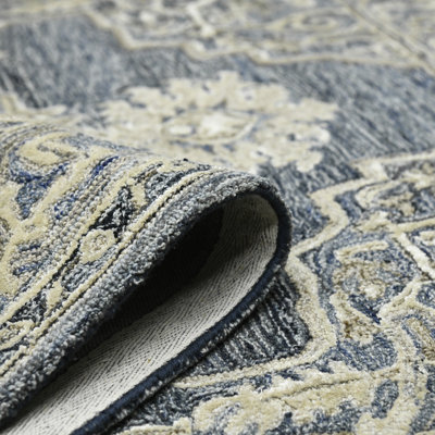 Bungalow Rose Dovenson Handmade Hand Tufted Rug & Reviews | Wayfair