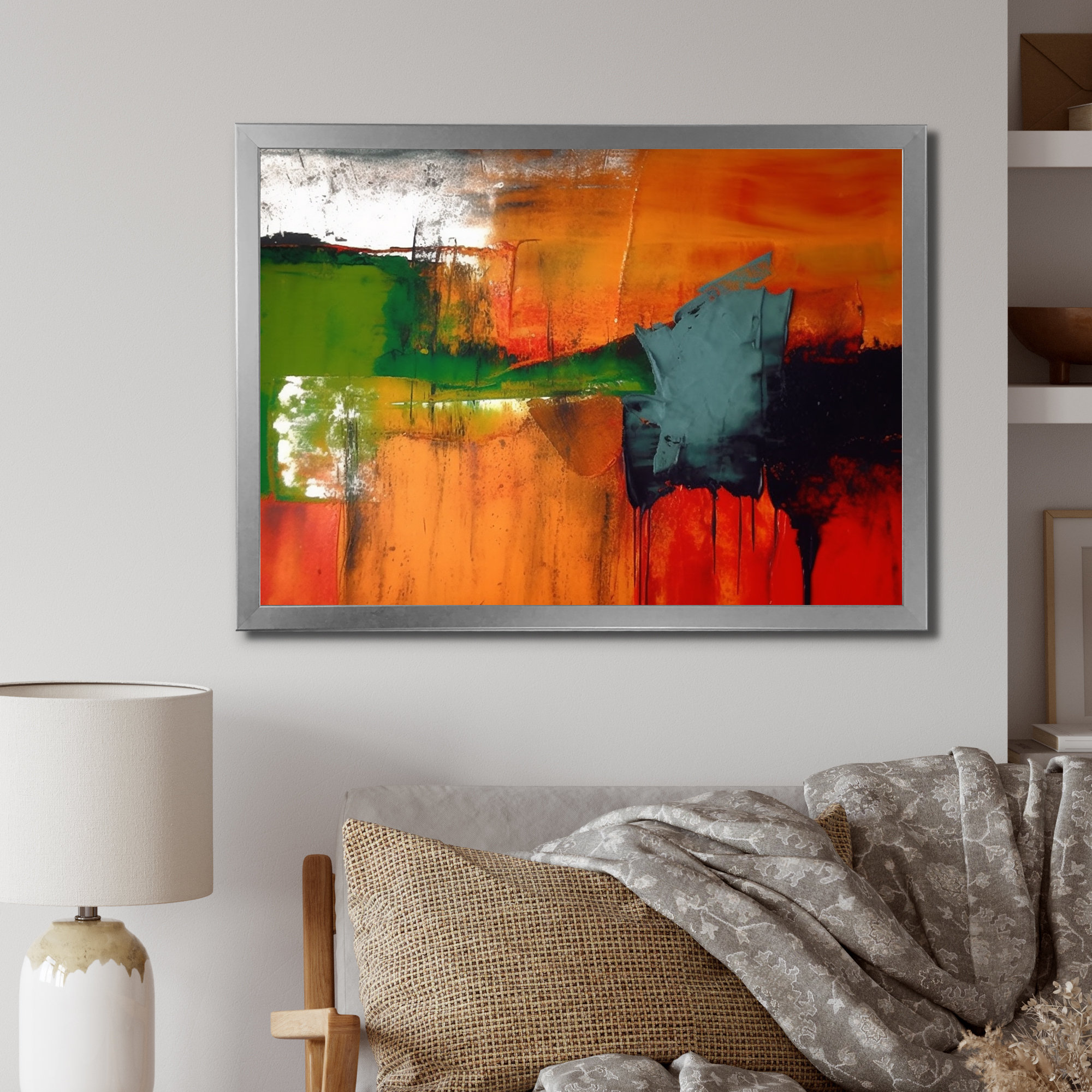 Wrought Studio™ Bliss Landscapes Of Forgotten Nostalgia - Abstract ...