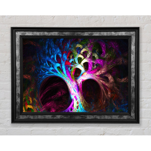 Bright Star The Tree Of Life In Colour - Single Picture Frame Art ...