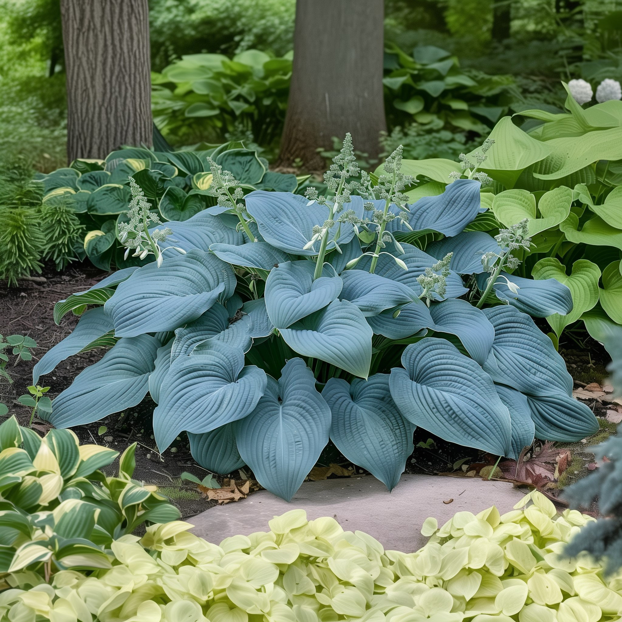 Touch of ECO Blue Bressingham Hosta - 3 Bare Roots - Hardy and Shade ...