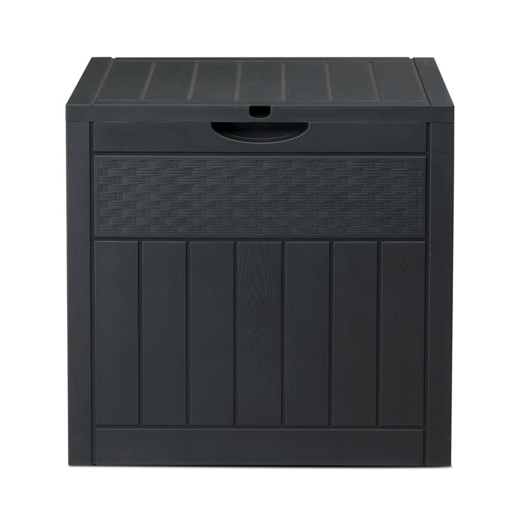 Winado 33 Gallons Water Resistant PVC Deck Box in Gray & Reviews | Wayfair