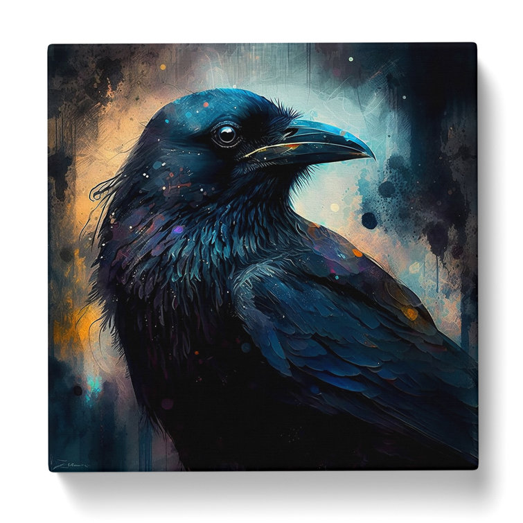 Marlow Home Co. Crow Digital Art - No Frame Print | Wayfair.co.uk