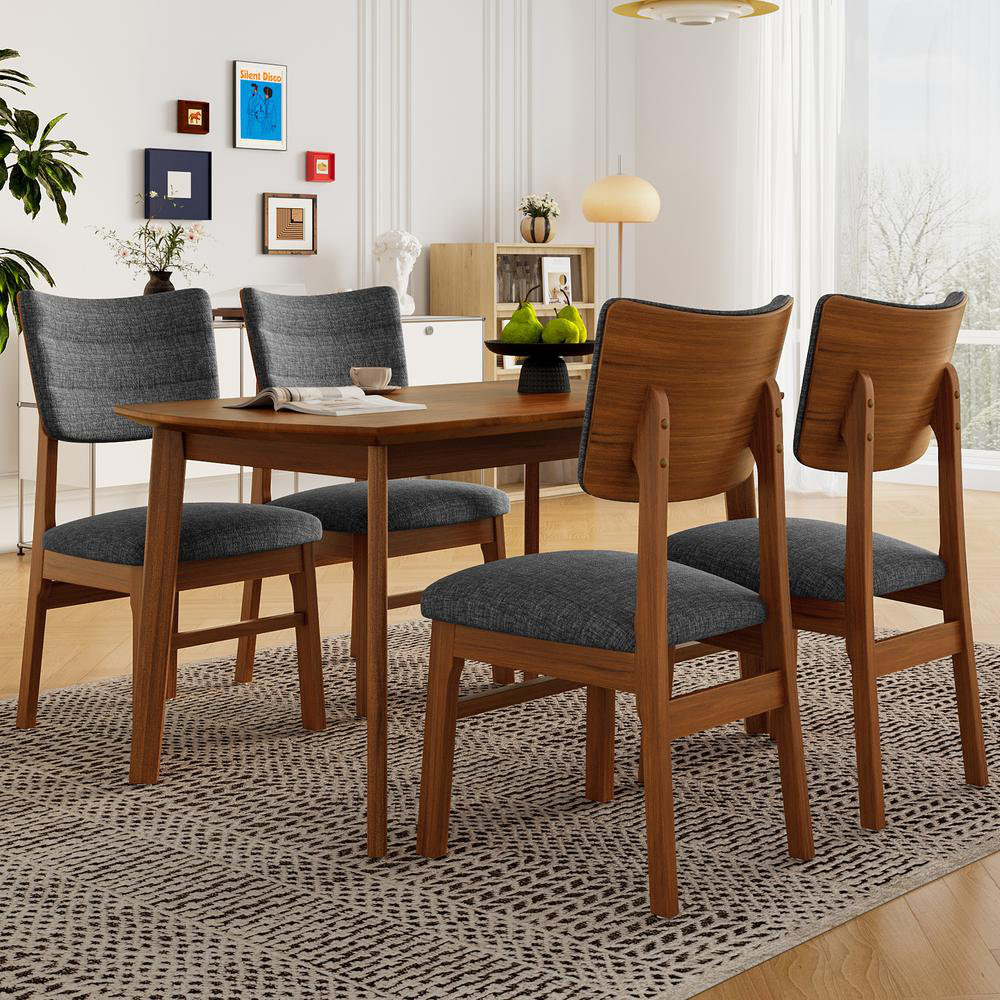 George Oliver Modern Wooden Dining Set | Wayfair