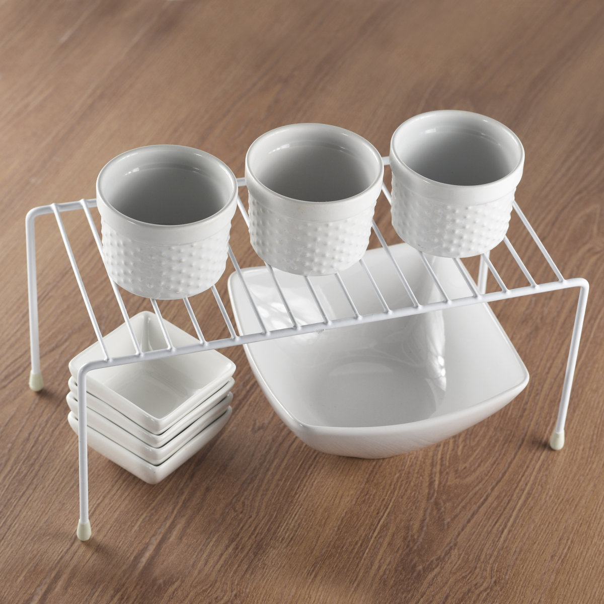 YBM Home Wire Kitchen Counter and Cabinet Basket Helper Shelf & Reviews ...