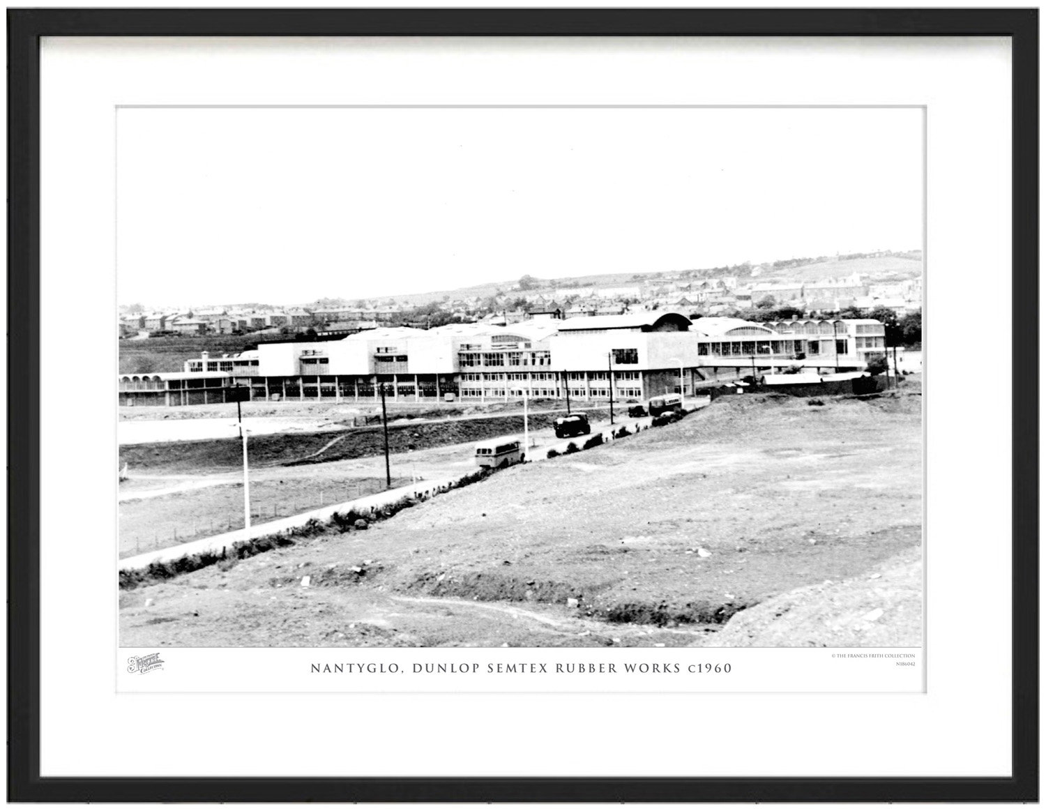The Francis Frith Collection 'Nantyglo, Dunlop Semtex Rubber Works ...