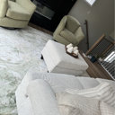 Wrought Studio Charniqua Modern Abstract Marble Design Green Area Rug ...