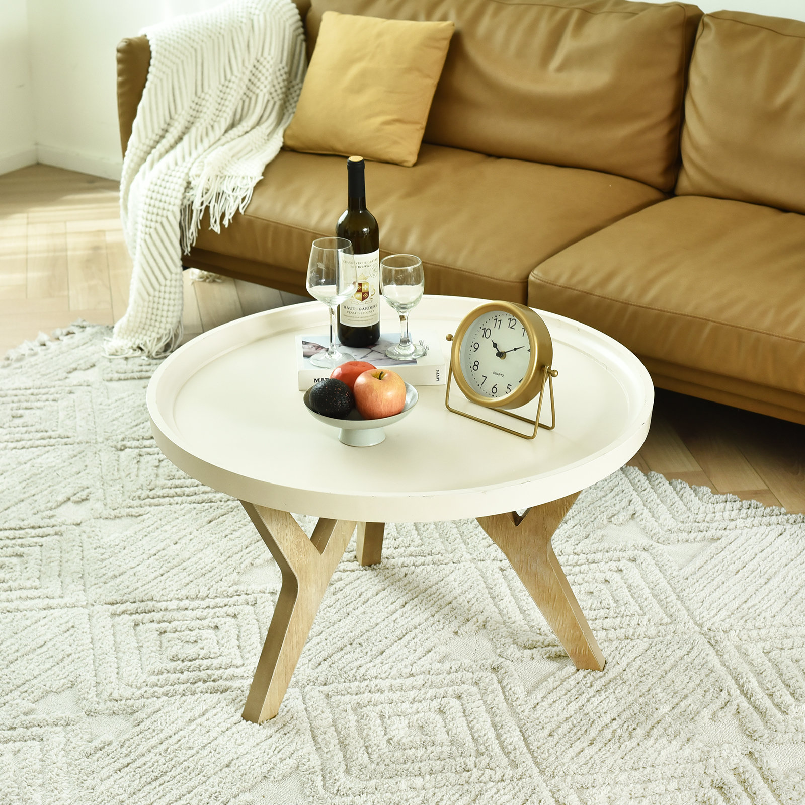 Mercer41 Tray Top 3-legs Coffee Table - Wayfair Canada