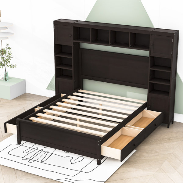 Wildon Home® Milpara Full / Double Storage Platform Bed | Wayfair