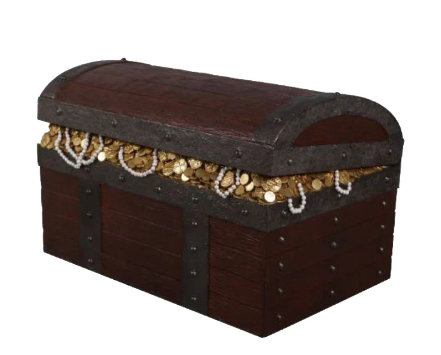 Canora Grey Stajah Pirate Treasure Chest Life Size Statue | Wayfair