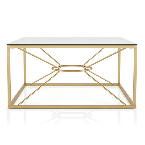 Gold Square Coffee Tables You'll Love | Wayfair