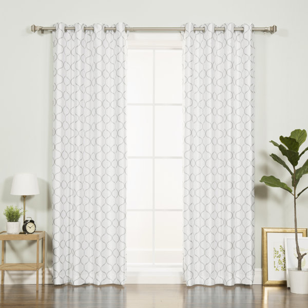 Winston Porter Cadel Polyester Blackout Curtains / Drapes Panel ...
