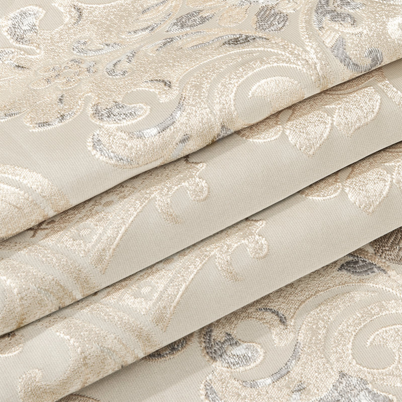 TOPLUXE Damask Window Valance in Light Apricot & Reviews | Wayfair