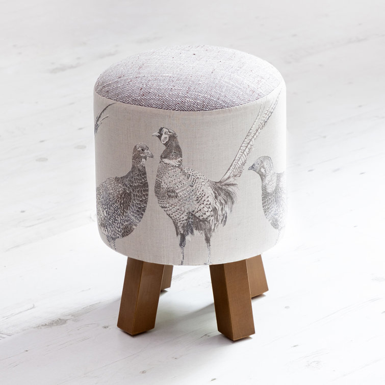Voyage Maison Unfinished Solid + Manufactured Wood Accent Stool ...
