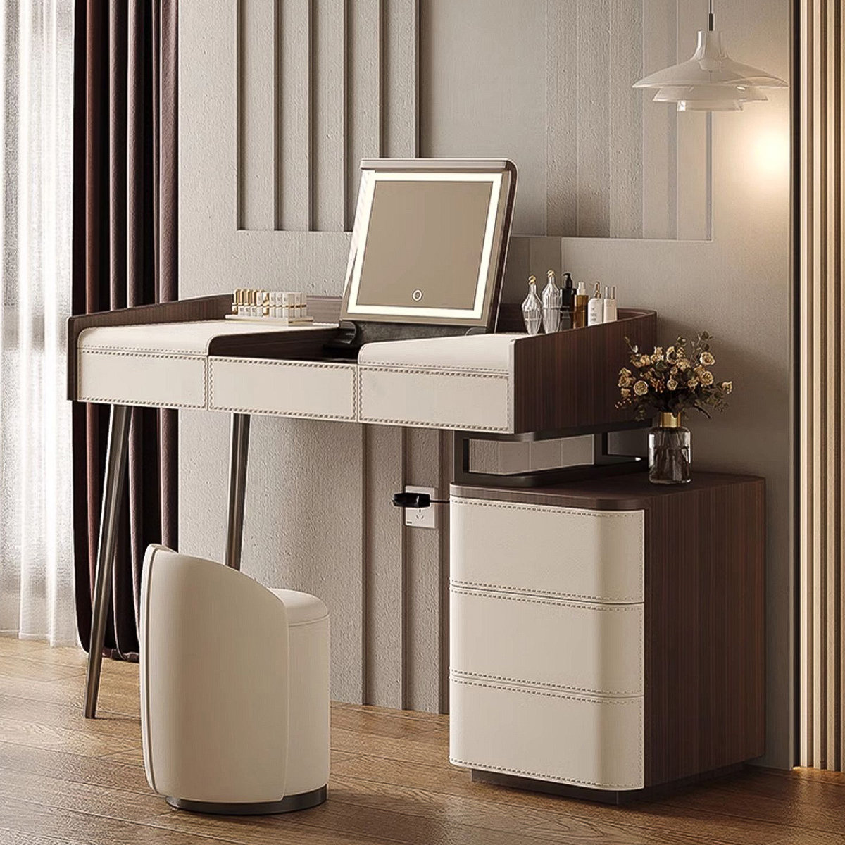 Orren Ellis Chest Of Drawers Integrated Small Apartment Clamshell ...