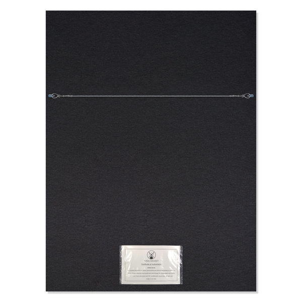 CasaFineArts Winter Swirl - Floater Frame Painting on Canvas | Wayfair