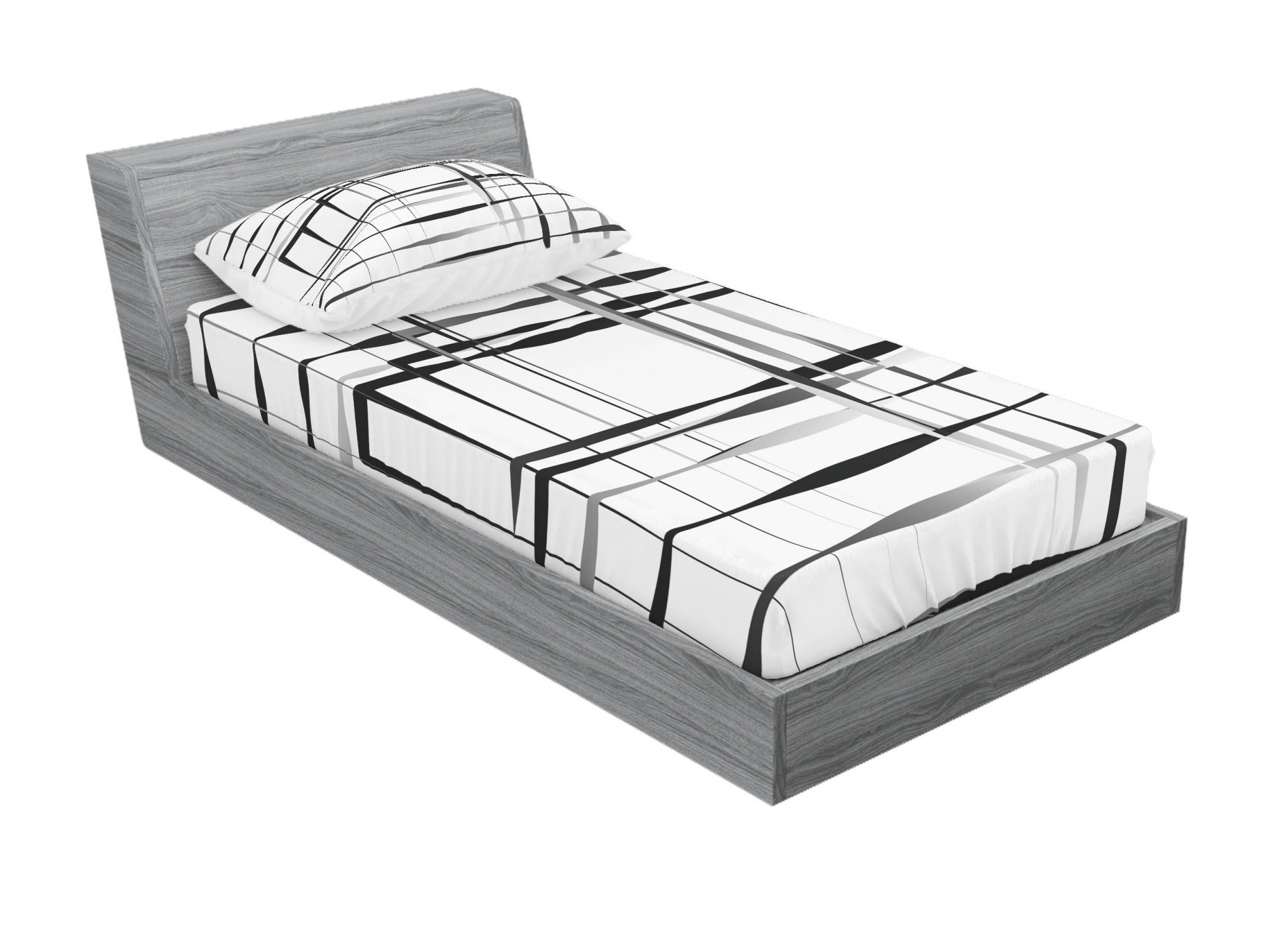 Ambesonne Minimalist with Simplistic Spaces and Spare Asymmetric Grids ...