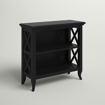 Lark Manor™ Burge 30.5'' H x 30'' W Solid Wood Standard Bookcase ...