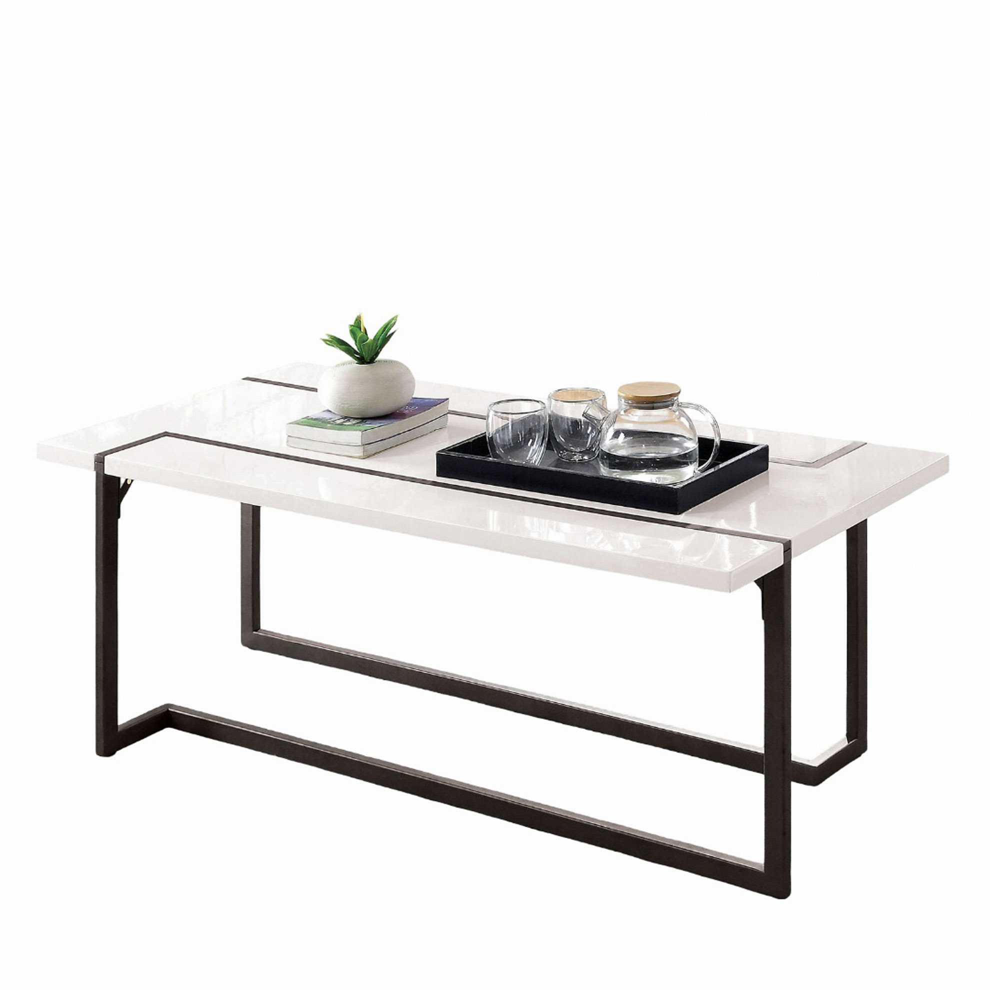 Brayden Studio® Coffee Table Legs Extending Out On The Table Top ...