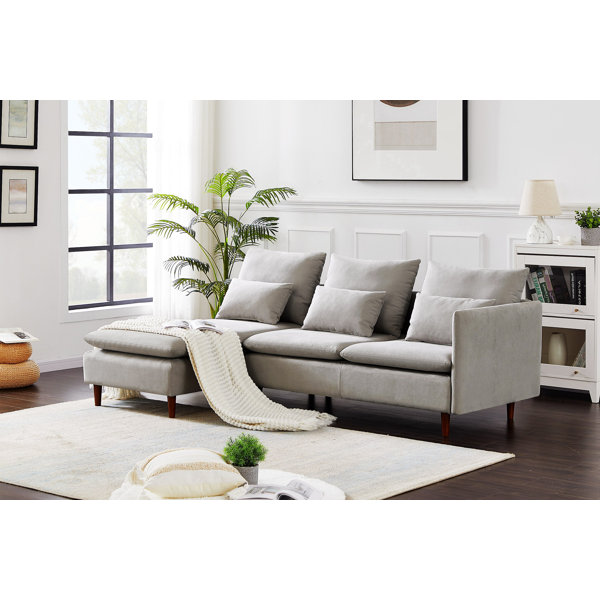 Latitude Run® Inabinet Upholstered Sectional Sofa, Modular Sofa, Couch ...