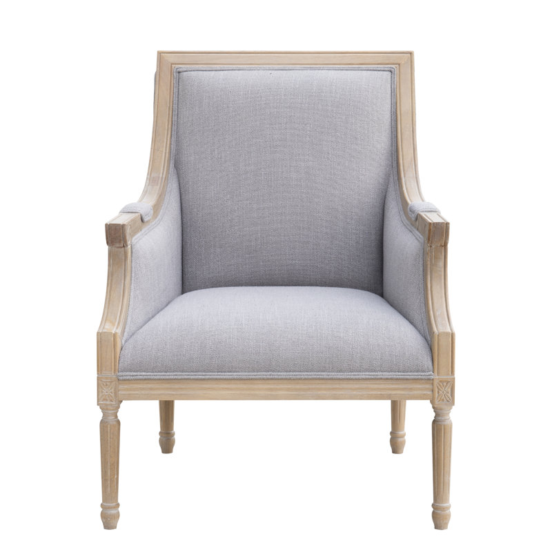 One Allium Way® Solid Back Arm Chair | Wayfair