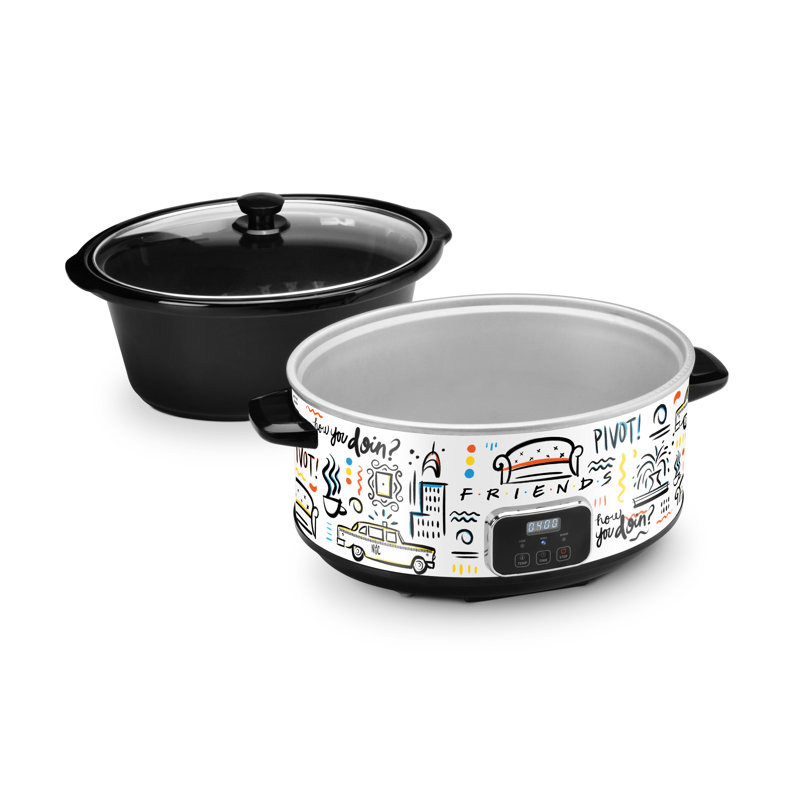 Select Brands Friends 7-qt. Digital Slow Cooker | Wayfair