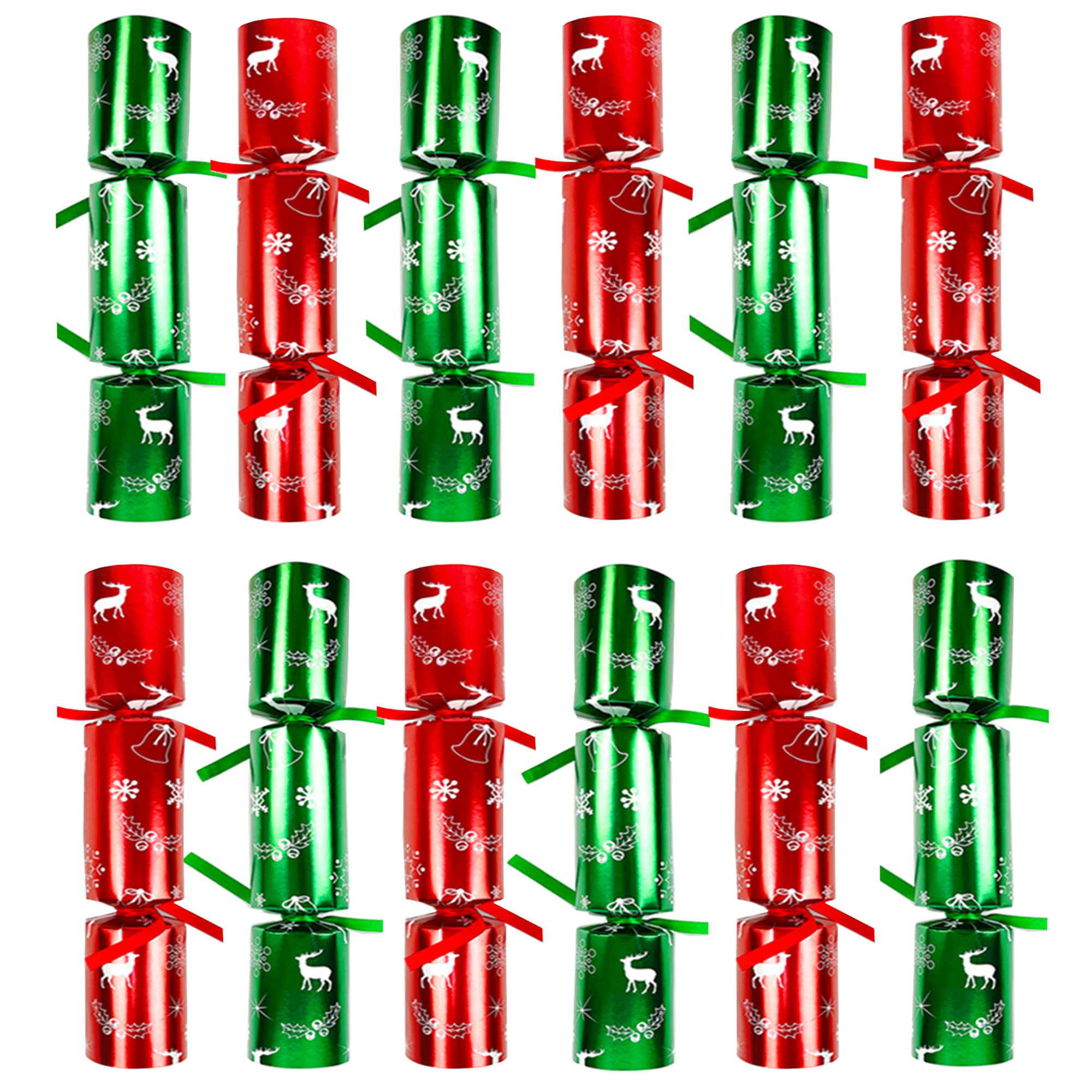 ZAALBA 12-Pack Christmas No-Snap Party Table Favors | Wayfair