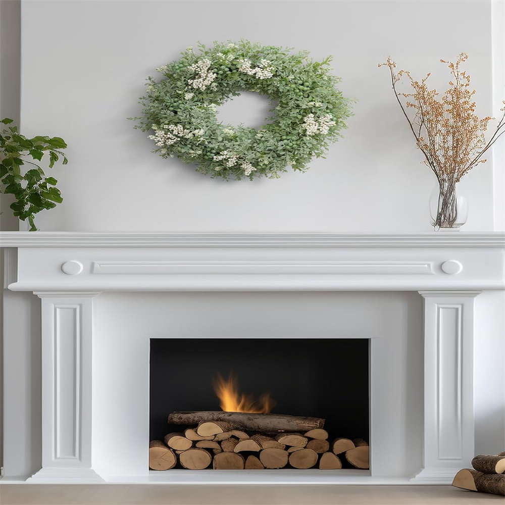 One Allium Way Wreaths For Front Door 19.7Inch, Front Door Wreath With ...