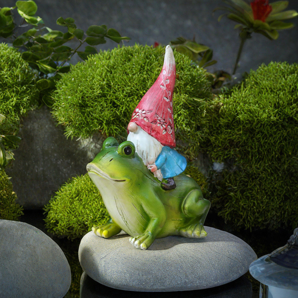Lark Manor Outdoor Garden Gnome Statue for Charming Decor - Wayfair Canada
