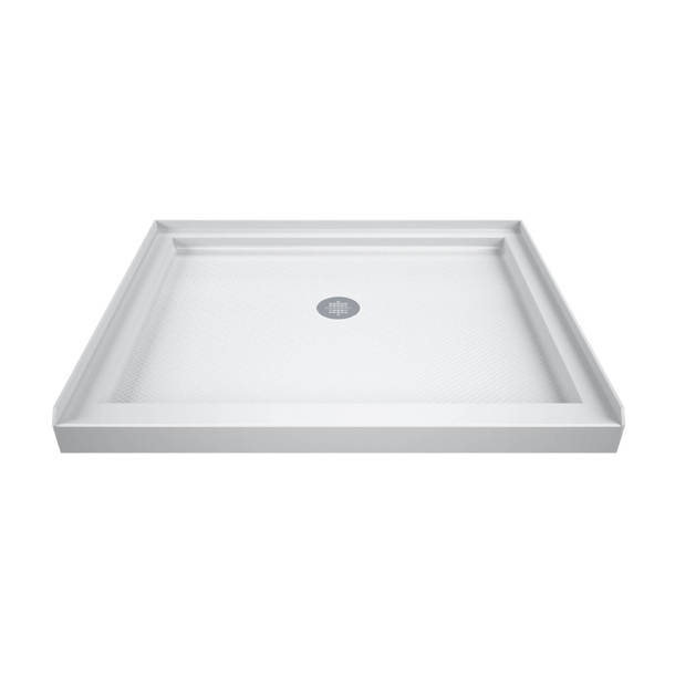 DreamLine SlimLine 54" x 34" Single Threshold Shower Base & Reviews ...