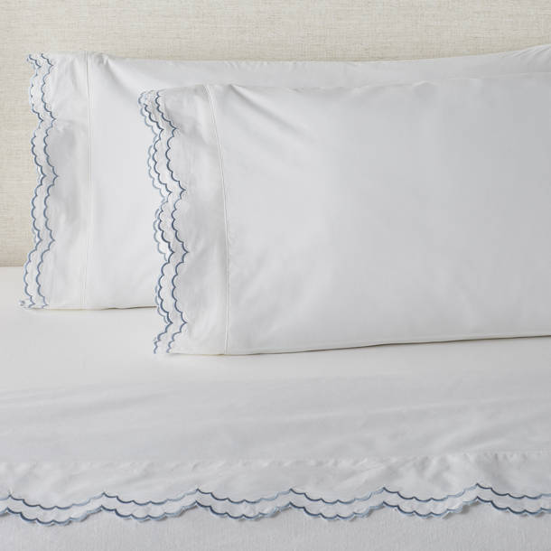 Birch Lane™ Bara 100% Cotton Percale Sheet Set & Reviews | Wayfair