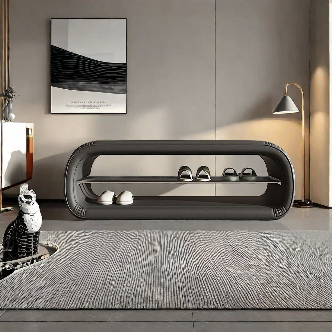 DICIXA Simple Shoe Change Stool | Wayfair