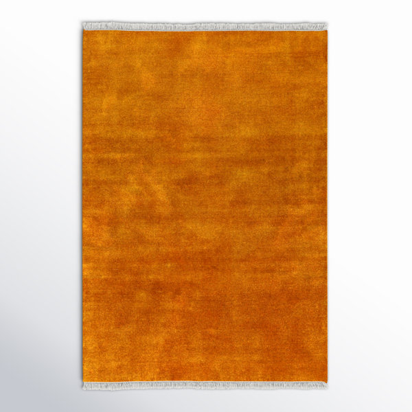 Clio Wool Burnt Orange Rug & Reviews | AllModern