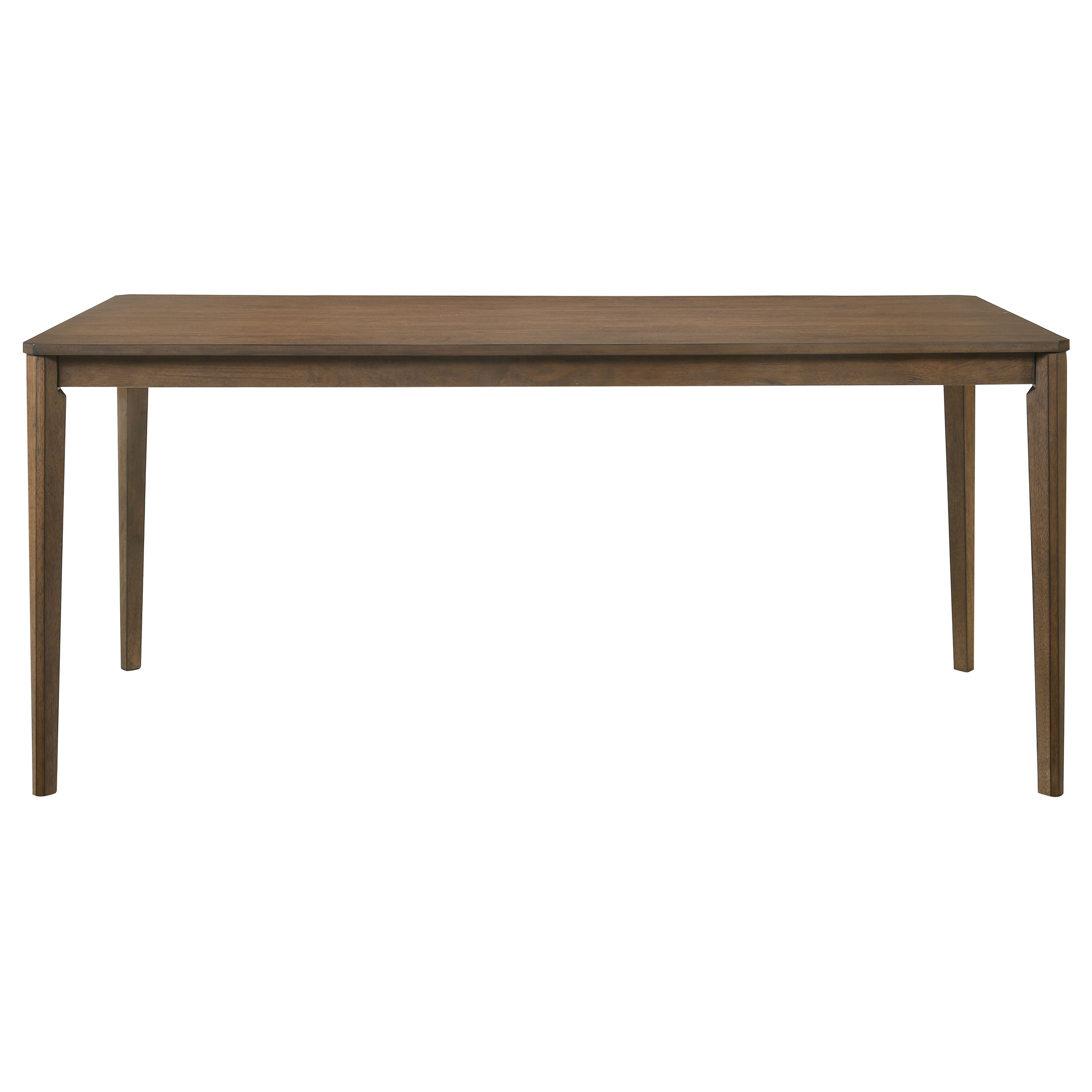 George Oliver Wethersfield Rectangular 71-Inch Wood Dining Table Walnut | Wayfair