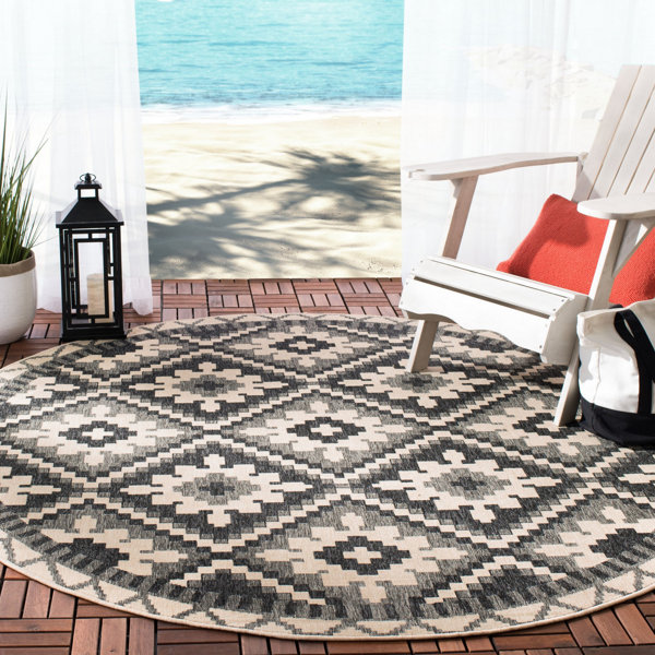Union Rustic Northpoint Veranda Performance Southwestern Rug & Reviews ...