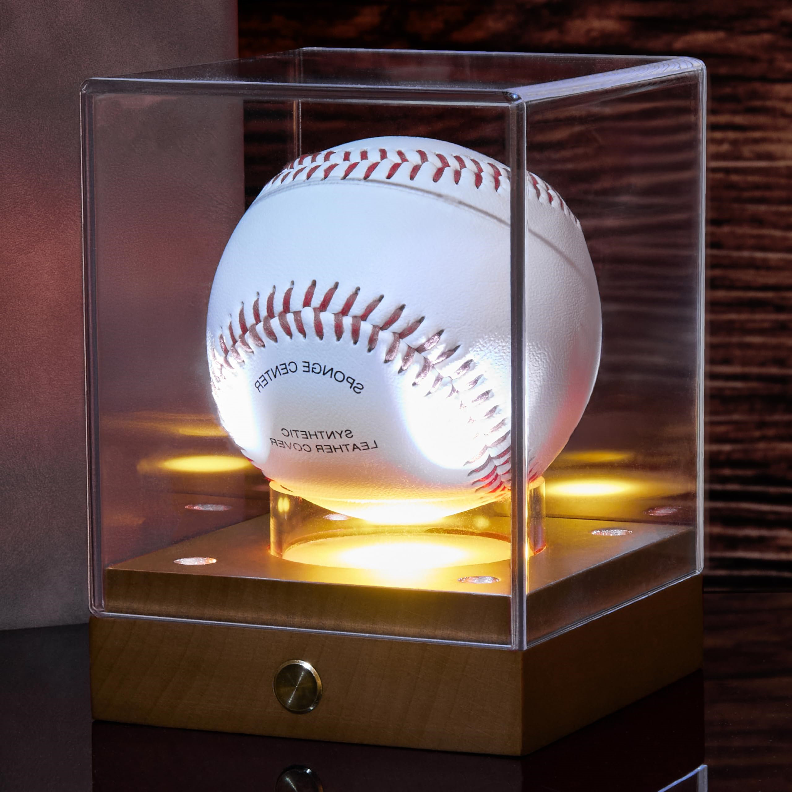 HIRVOK Baseball Display Case with LED Light - Wayfair Canada