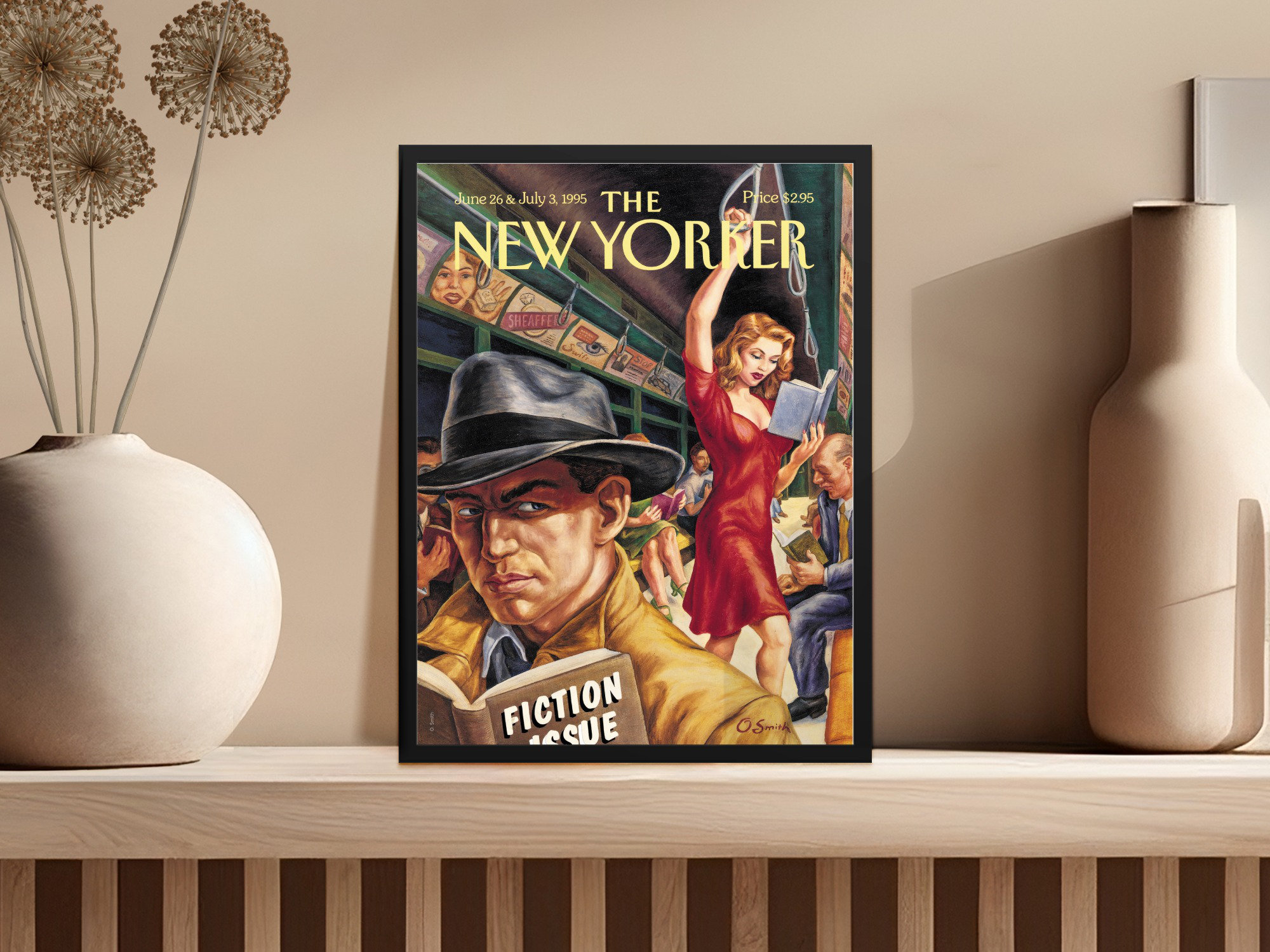 Ivy Bronx The New Yorker June 26 & July 3 1995 Cover Art Framed Poster ...