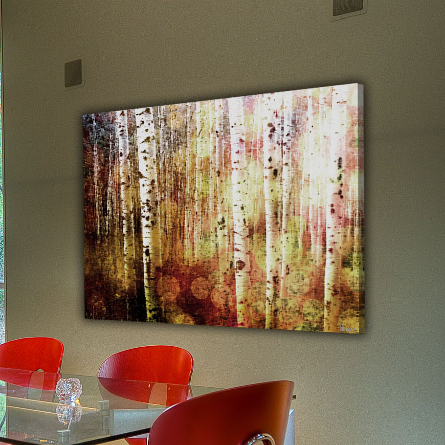 Highland Dunes 'Aspen' by Parvez Taj - Wrapped Canvas Photograph Print ...