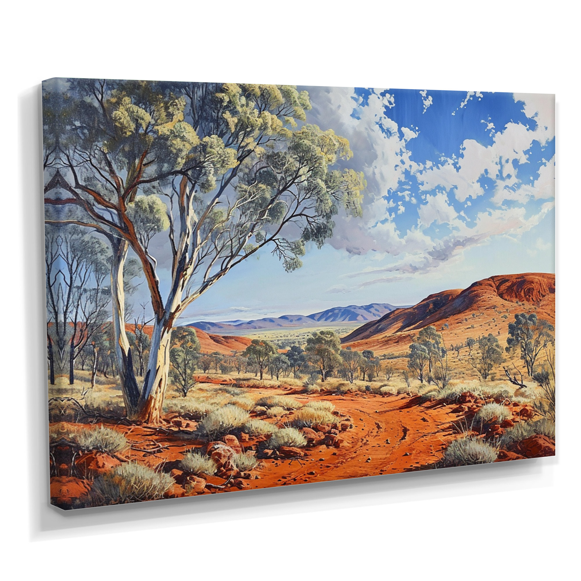 Union Rustic Country Road In Australian Outback - Canyon Wall Art Decor ...