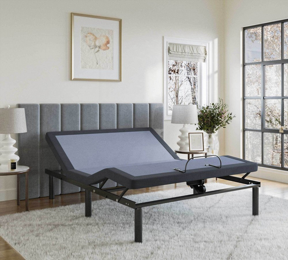 Madeleine Queen-Size Adjustable Bed Base BT2500 with Full-Range ...