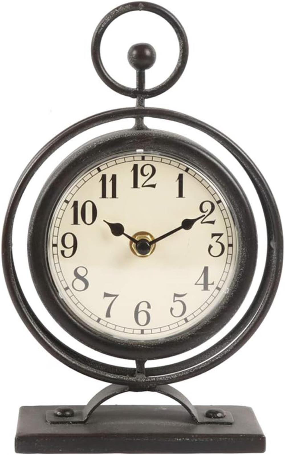 Williston Forge Small Retro Metal Clock | Wayfair