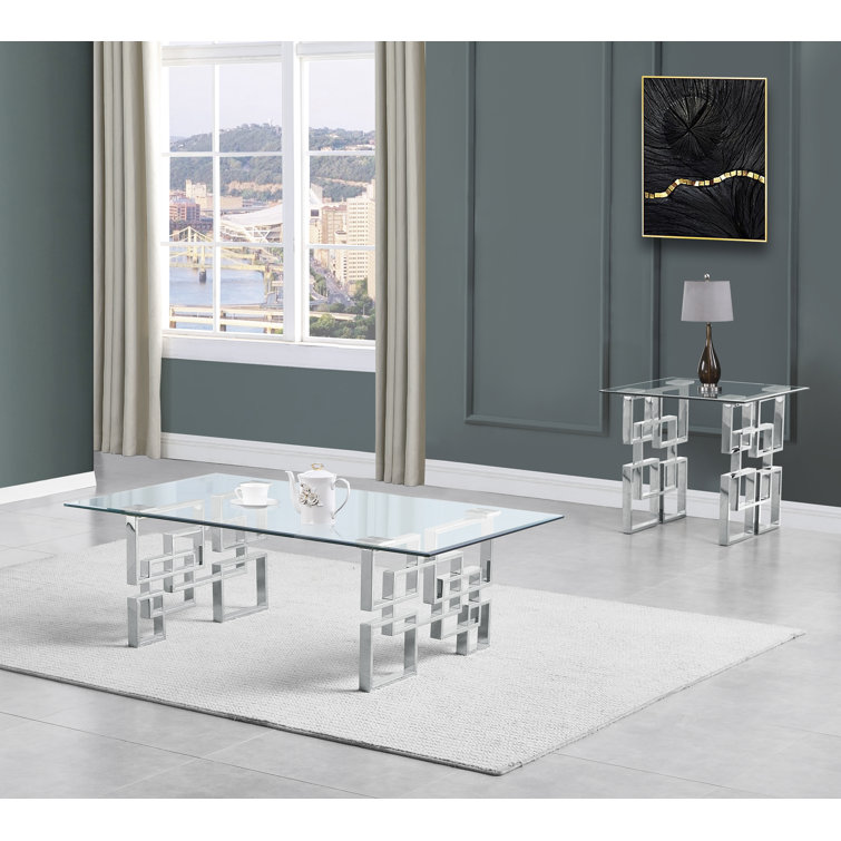 Everly Quinn 2 - Piece Living Room Table Set - Wayfair Canada