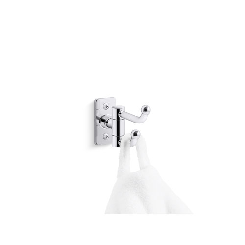Polished Chrome Towel & Robe Hooks You'll Love | Wayfair
