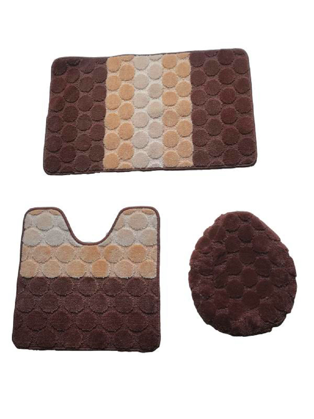 Ebern Designs Sittard 3 Piece Bat Rug Set | Wayfair