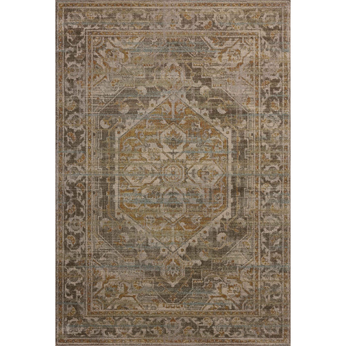 Magnolia Home by Joanna Gaines x Loloi Mona Brown Area Rug & Reviews ...