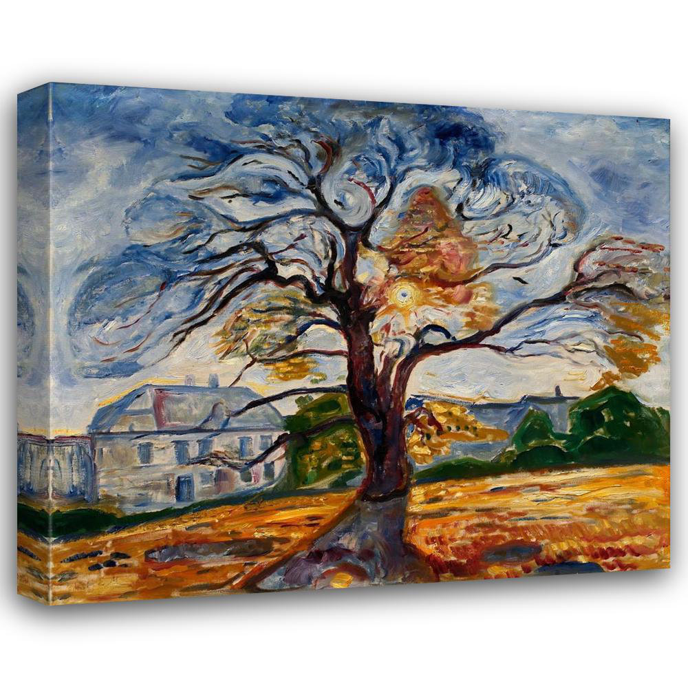 Lark Manor "The Oak" by Edvard Munch - Gallery Wrap Canvas Wall Art ...