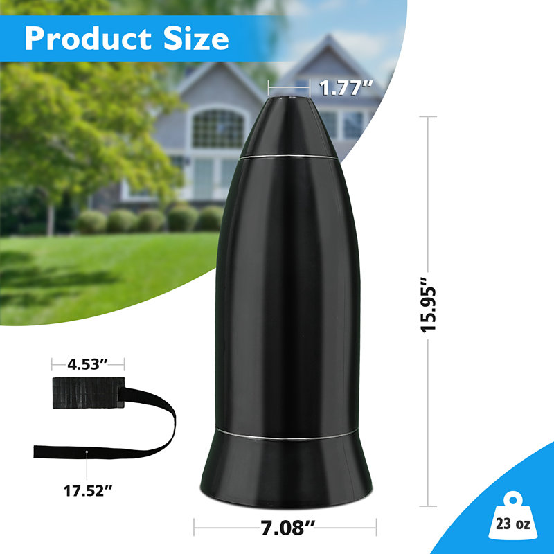 Arlmont & Co. Tupman Anti-squirrel Baffle for Smart Bird Feeder | Wayfair