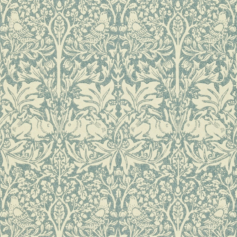 Morris & Co. Brer Rabbit Wallpaper | Perigold