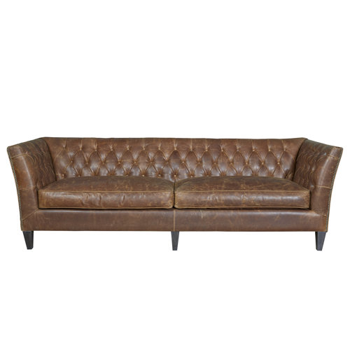 Farmhouse & Rustic Leather Sofas | Up To 60% Off | Birch Lane