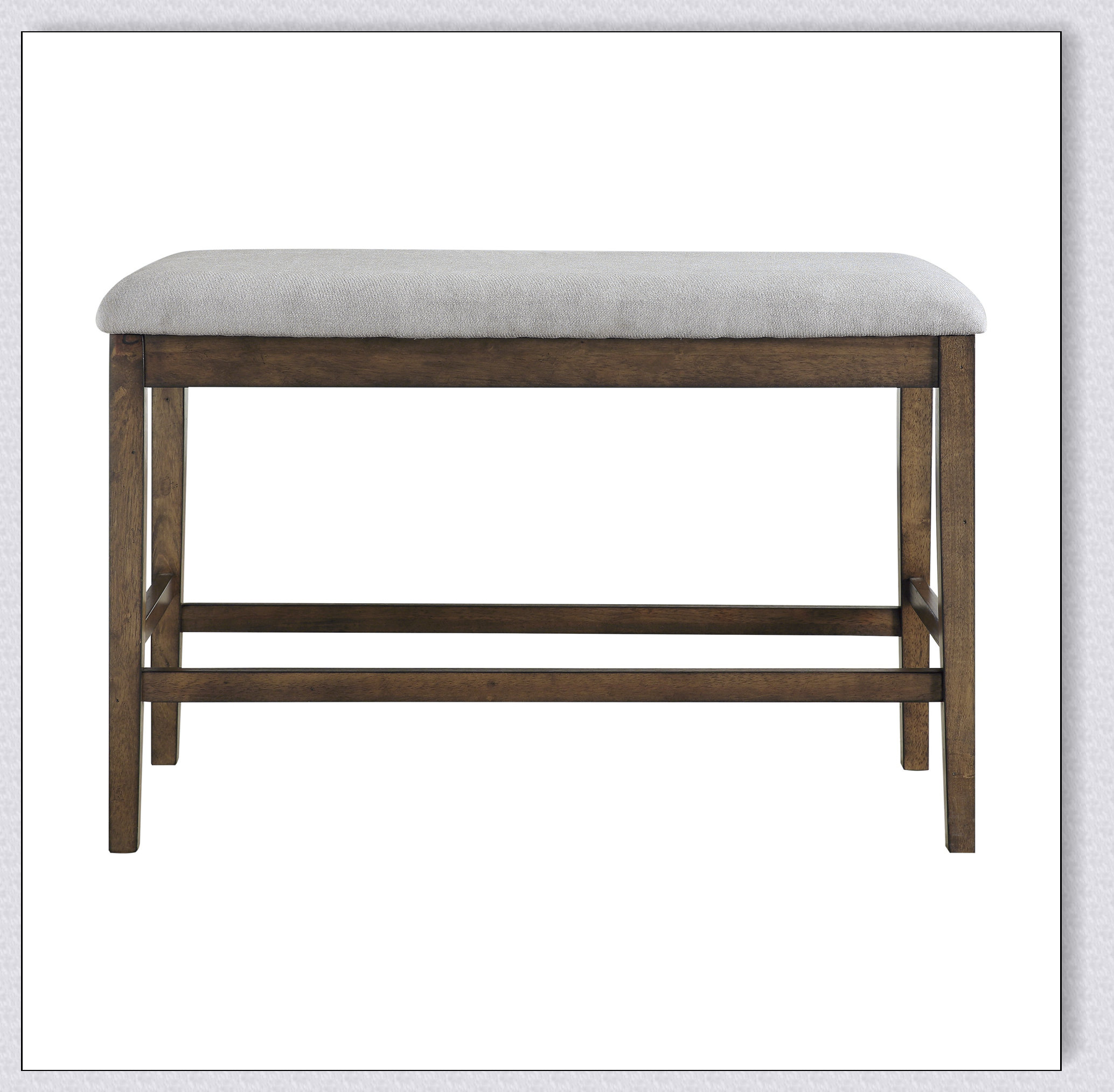 August Grove® Bench 26 x 39 x 17,Wooden Frame Counter Height Bench ...