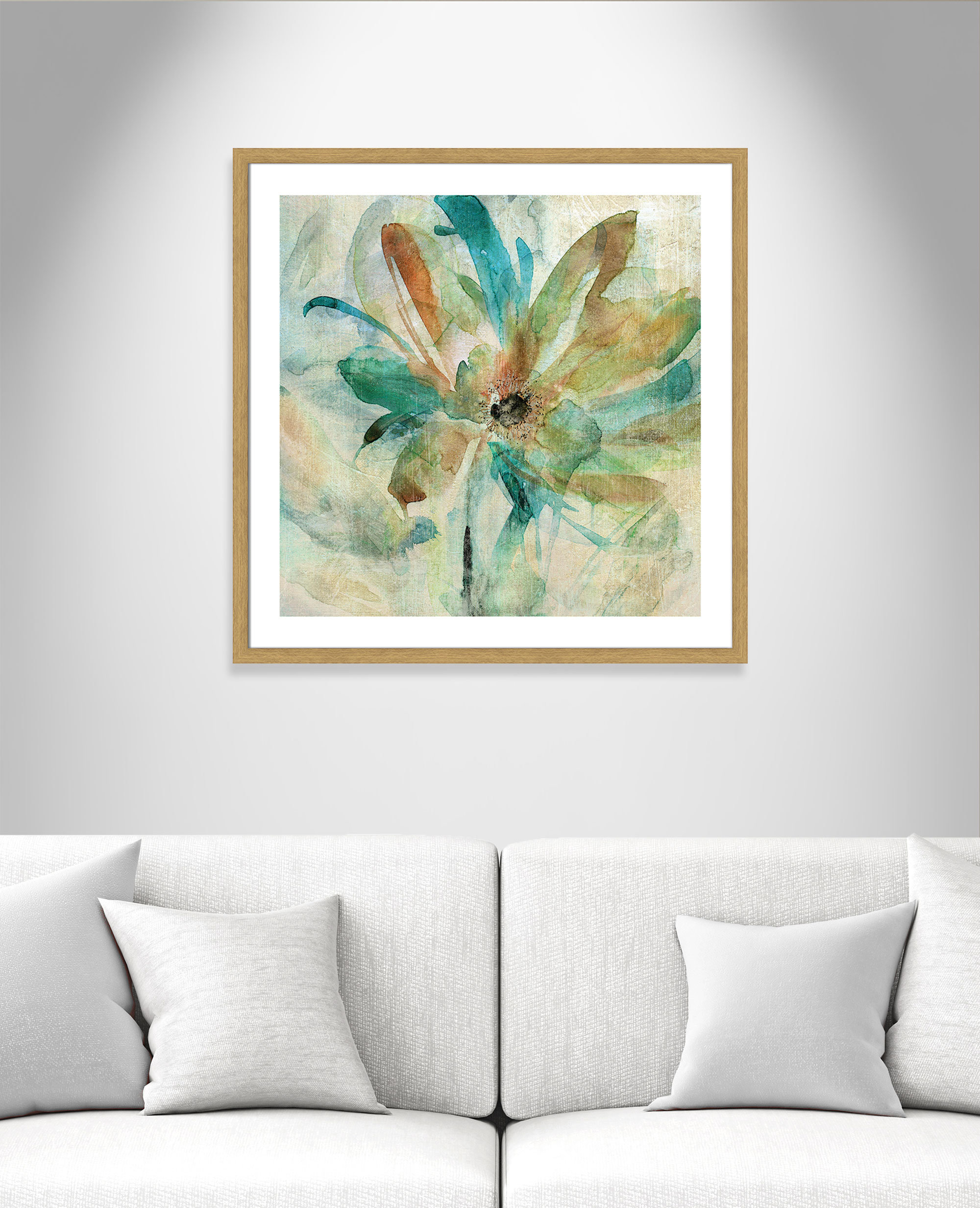 Winston Porter Mitcham Vivid Spring' Framed Watercolor Painting Print ...